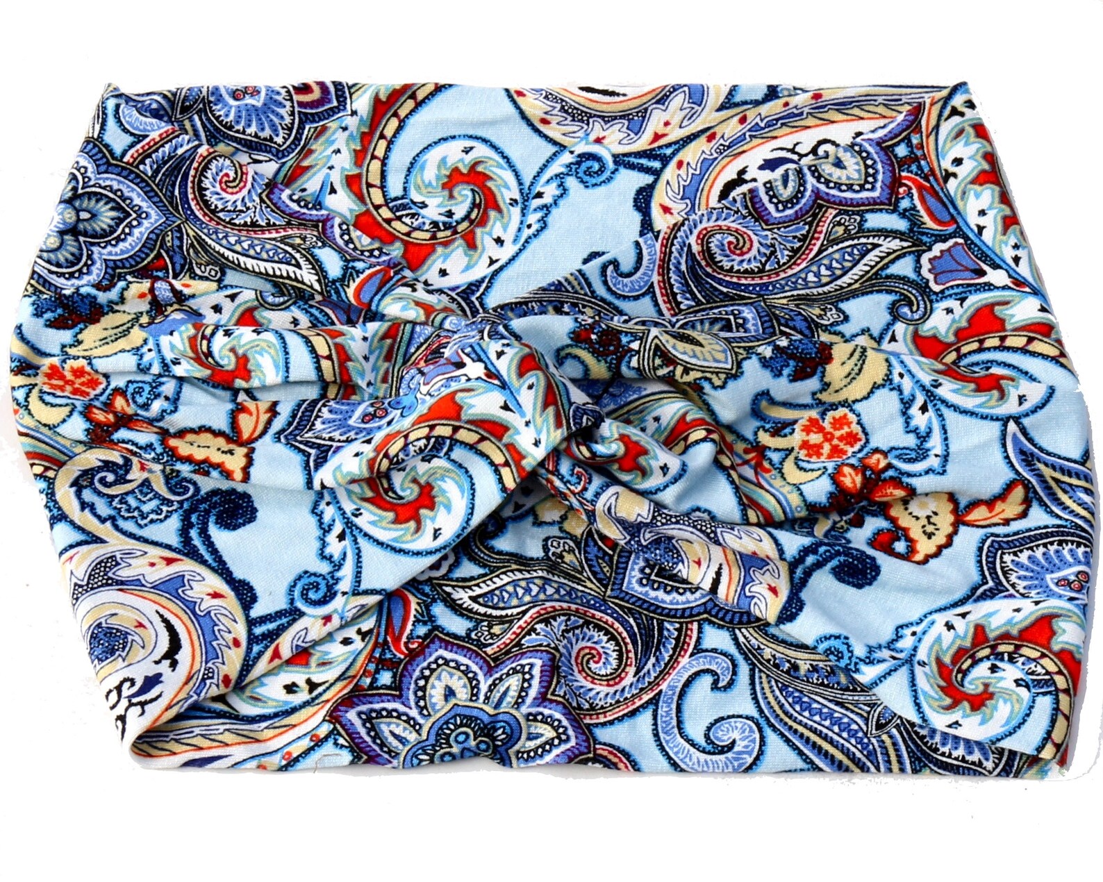 Bohemian Hippie Gypsy Turban Headband for Women Soft Wide | Etsy