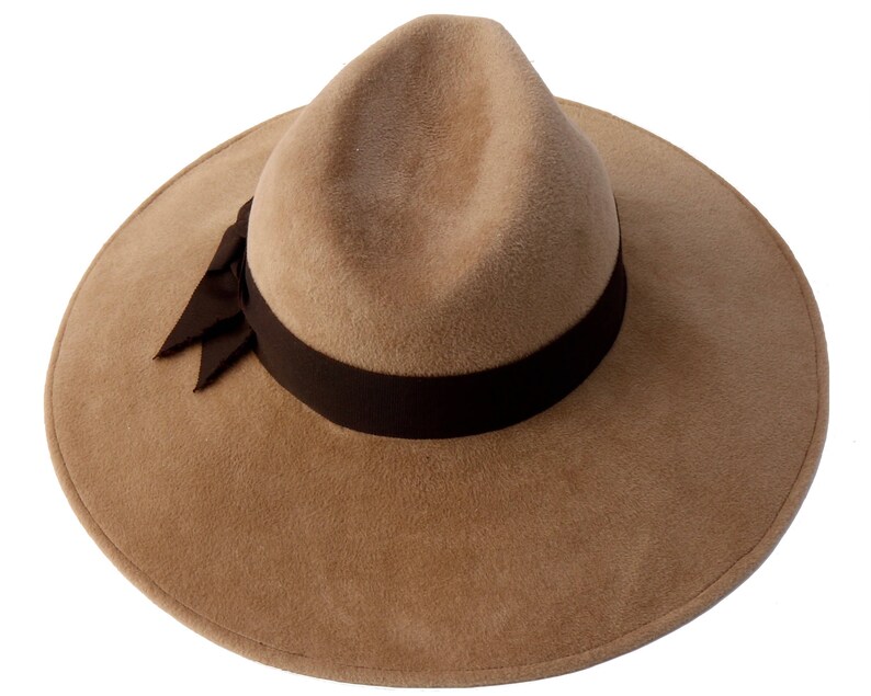 Wide Brimmed Hat Black Fedora Hat Fall Fashion Fall | Etsy