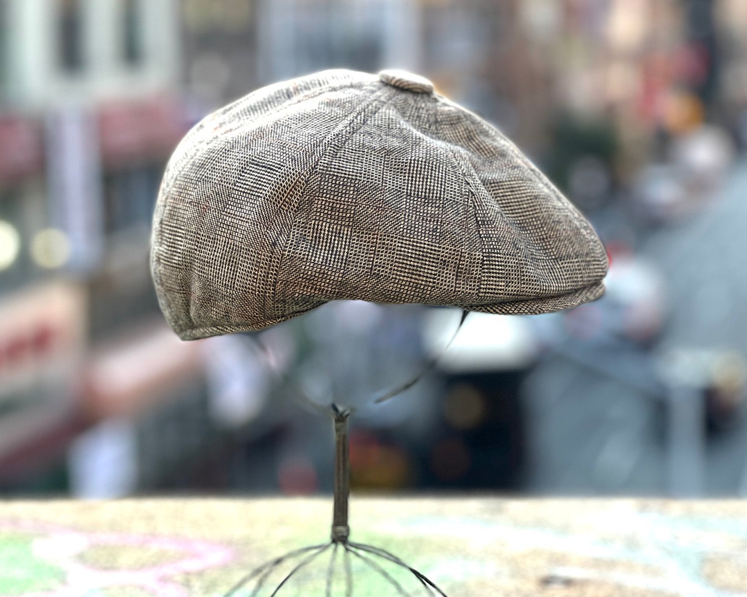 Women's Newsboy Hat, Peaky Cap, Newsie Cap, 8 Piece 1960s Newsboy ...