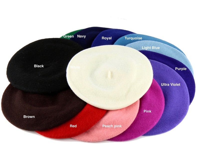 Beret Small Beret Mini Beret Gift for Her Spring Fashion - Etsy