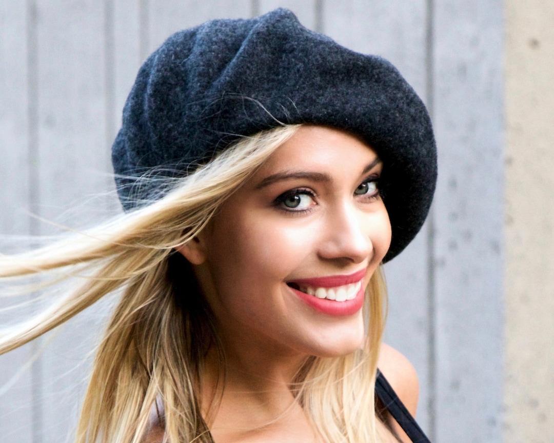Wool Beret Hat - Etsy