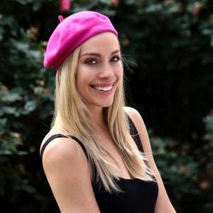 Beret Small Beret Mini Beret Gift for Her Spring Fashion - Etsy