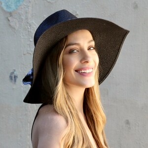 Fedora Sunblock Hat, Packable Hat, Crushable Hat, Mad for Plaid, Travel ...