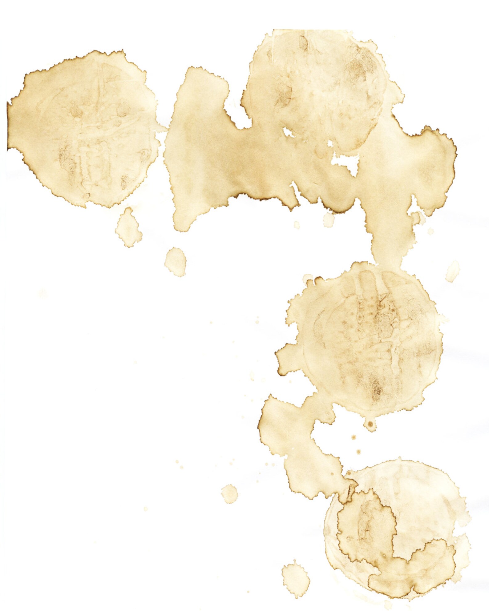 Digital Download - Coffee Stained Paper - Scrapbooking - Etsy