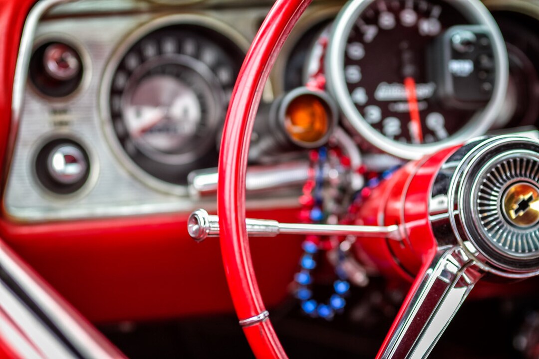 Classic Chevy Interior - Class Car Photography - Digital Download - Etsy