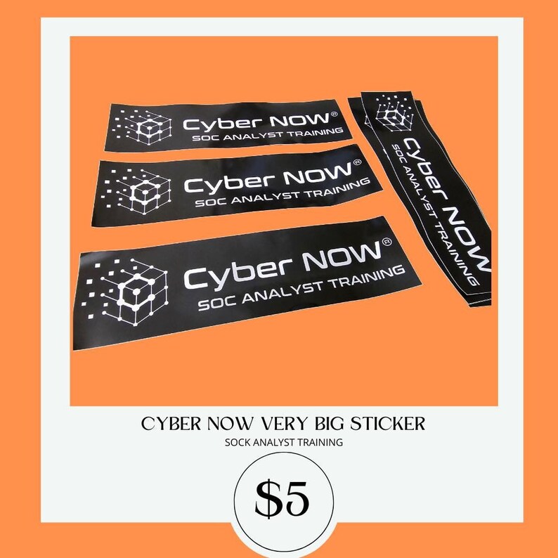 Cyber NOW® Very Big Sticker - Etsy