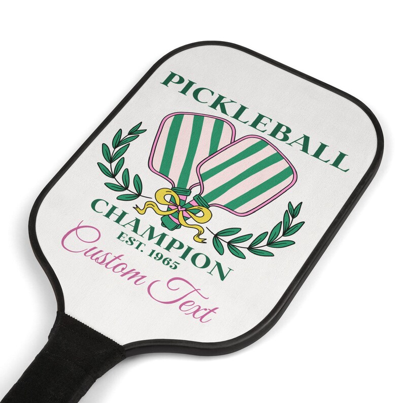 Custom Pickleball Paddle Set of Two, Team Name Pickleball Gift, Custom ...