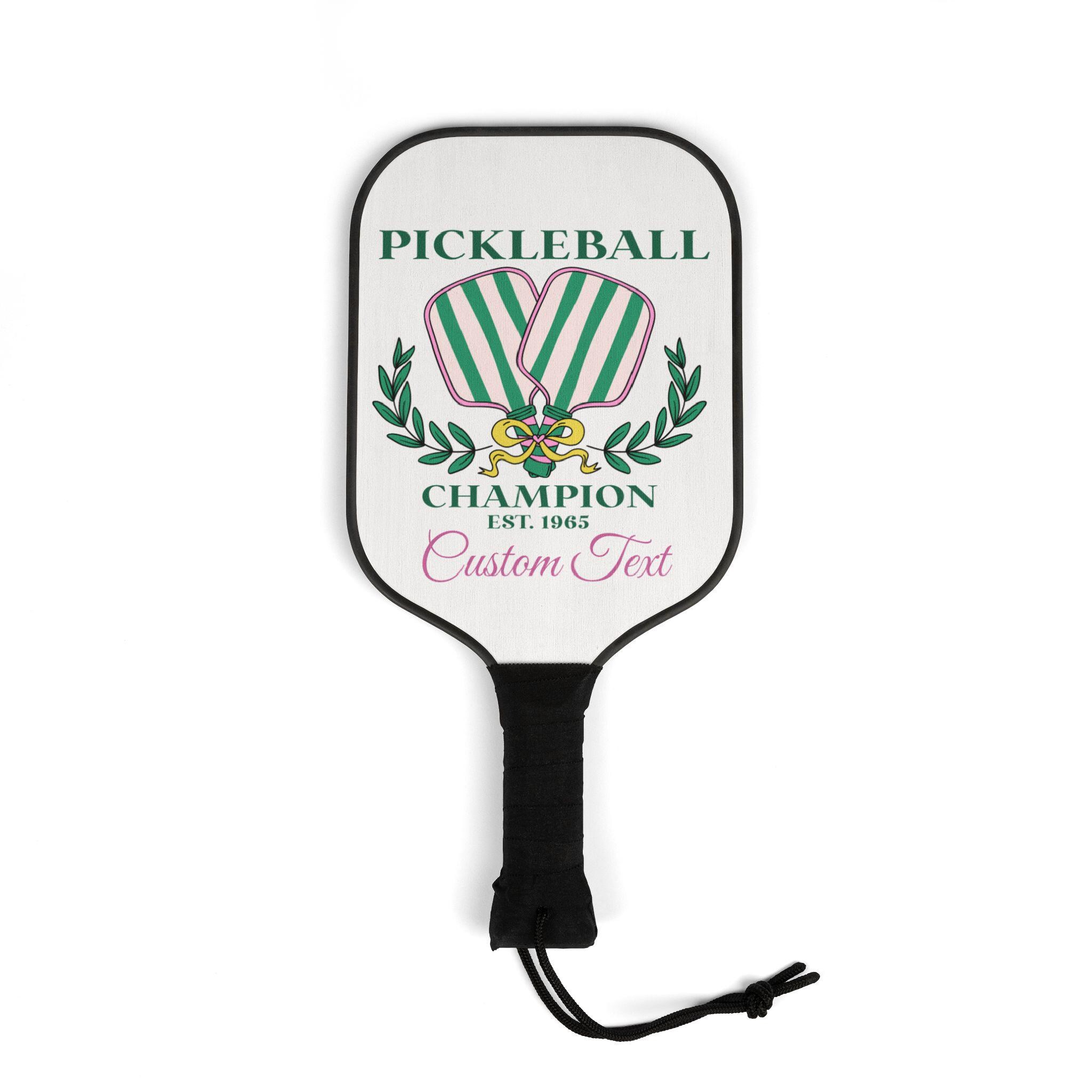 Custom Pickleball Paddle Set of Two, Team Name Pickleball Gift, Custom ...