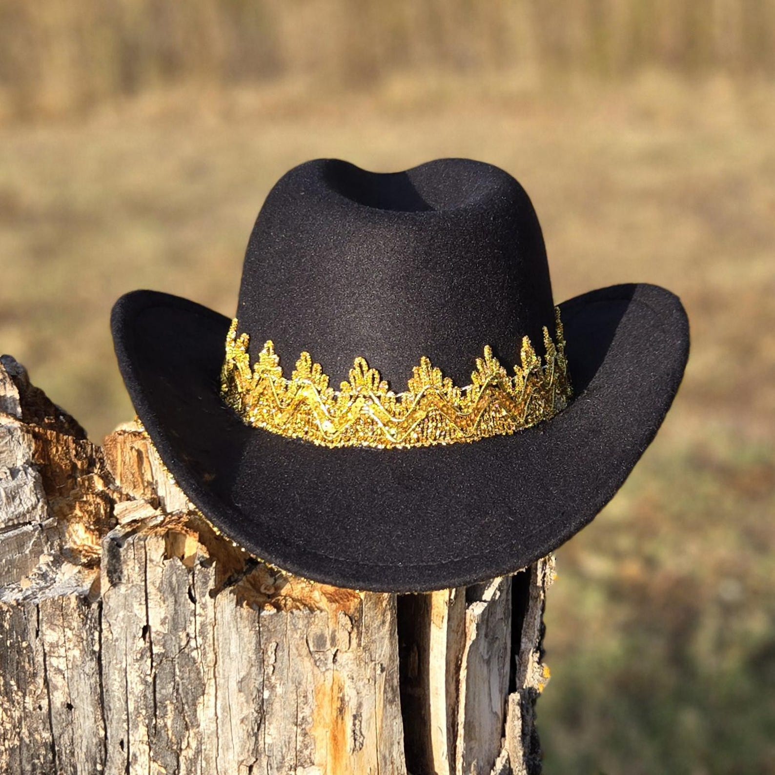 Black Cross Cowboy Hat, Contry and Western Cowboy Hat, Cross Clothing ...