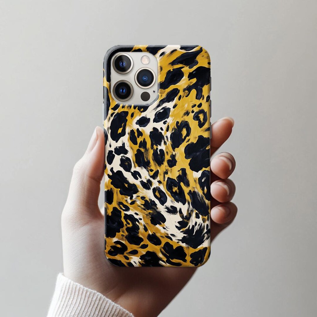 Cheetah Leopard Jaguar Pattern Art Premium Custom Design Phone Case for ...