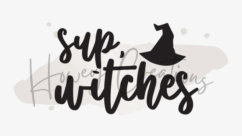 Sup Witches Vinyl Decal - Etsy