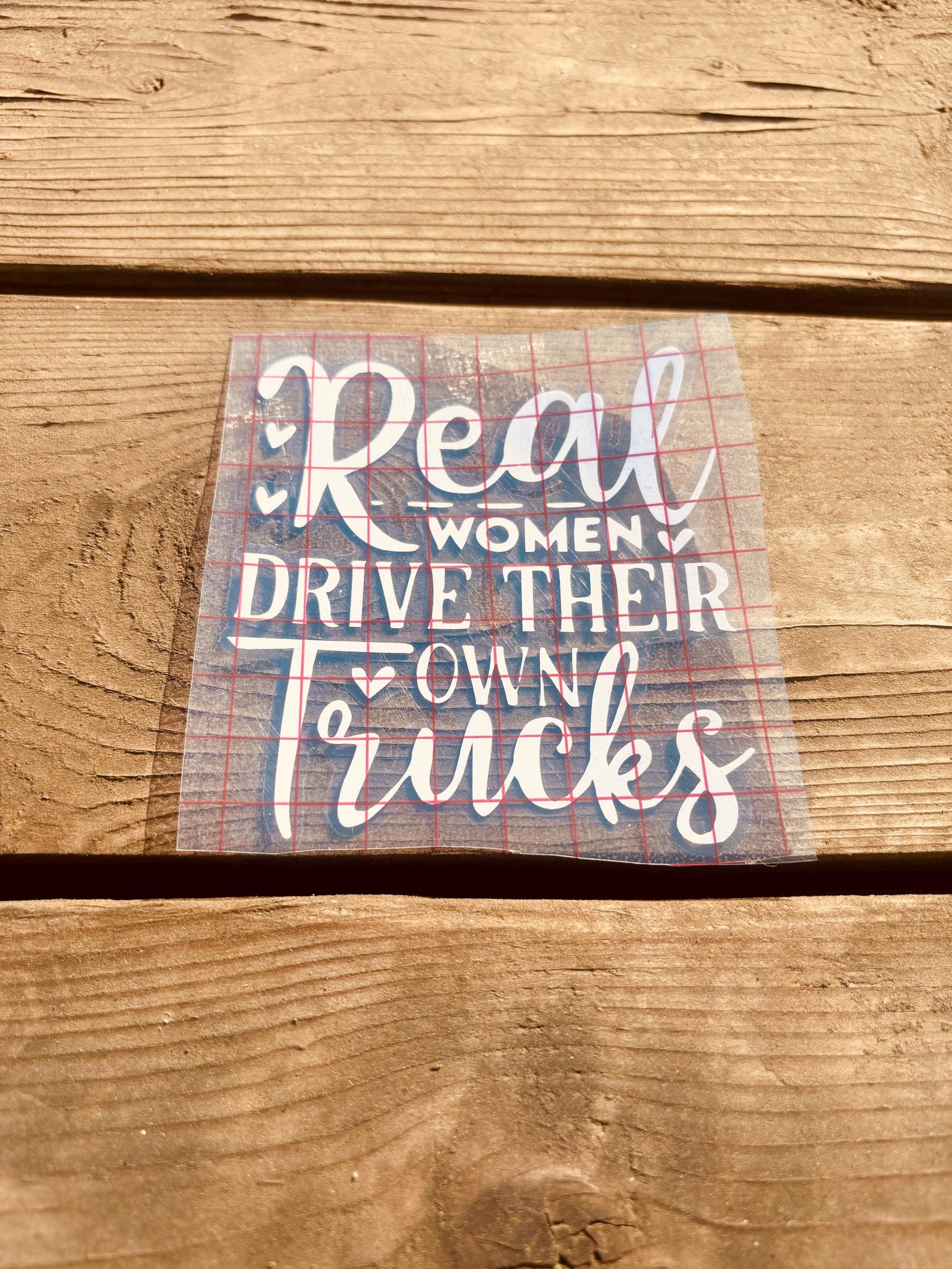Real Women Drive Their Own Trucks Decal - Etsy