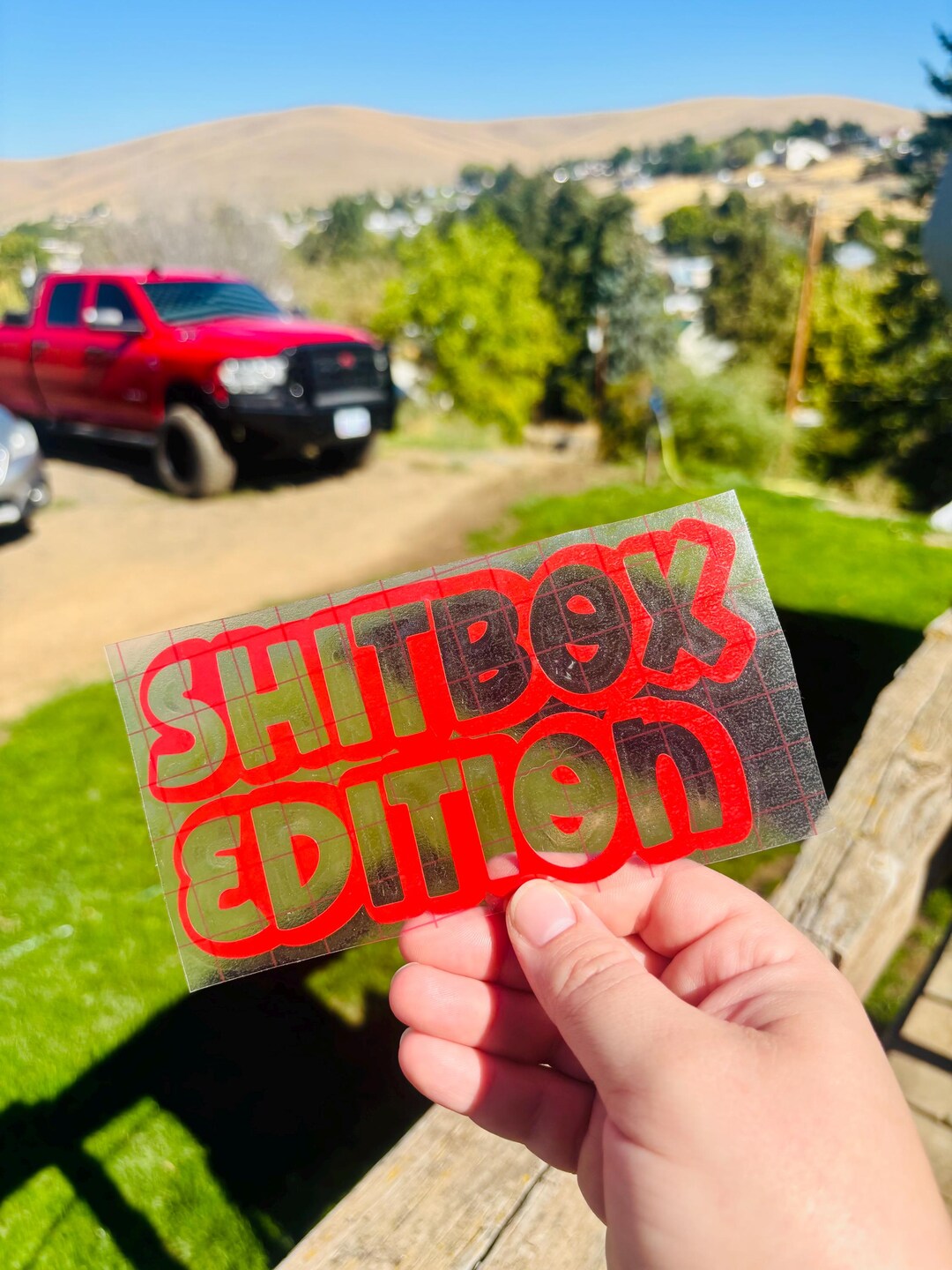 Shitbox Edition Vinyl Decal - Etsy