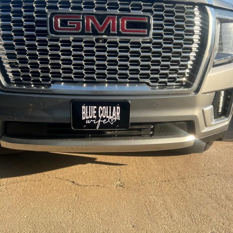 BLUE COLLAR WIFE Decal - Etsy