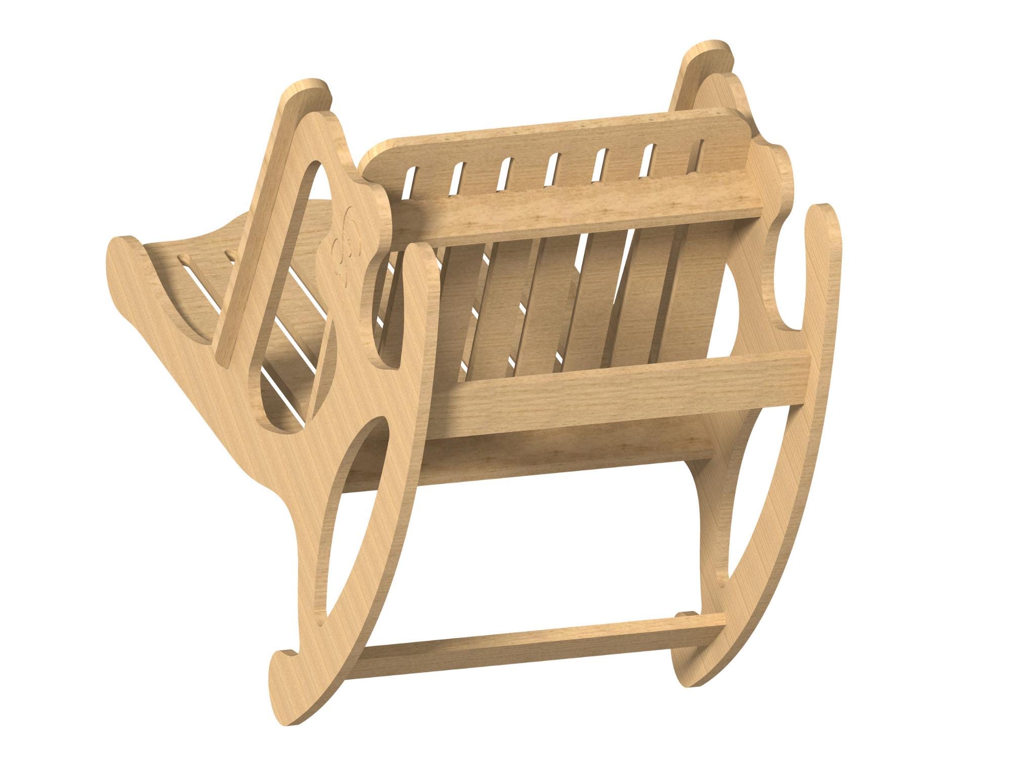 Rocking Chair digital Files for Download, CNC Furniture Files ...