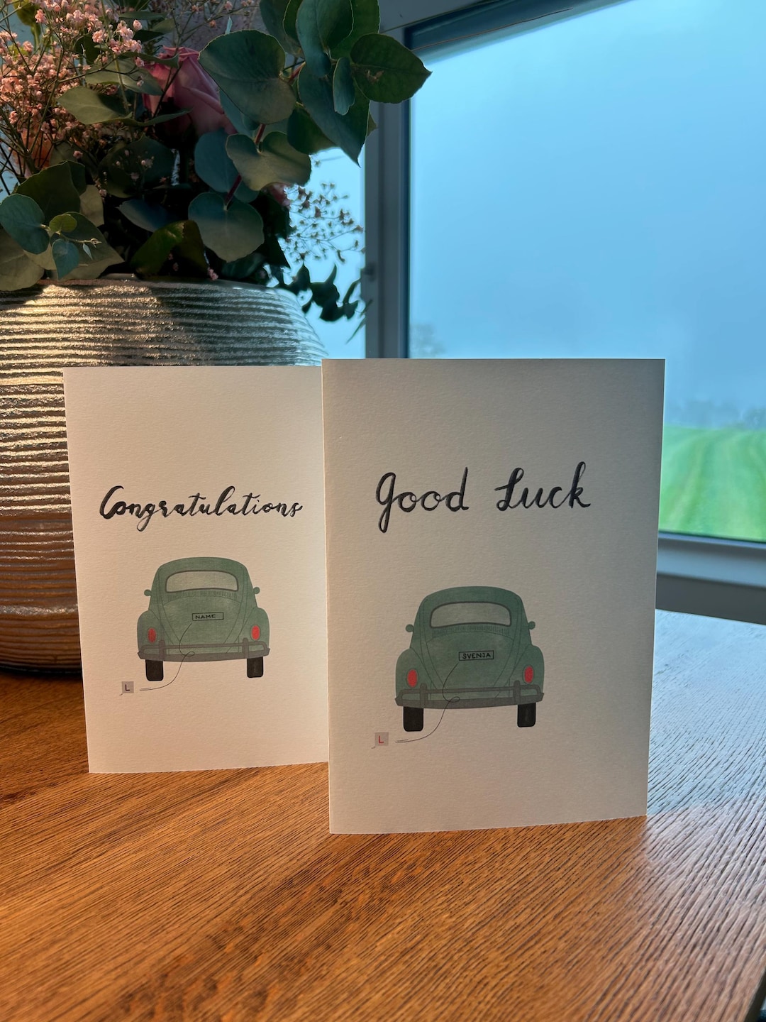 Driving Test Driver License Good Luck Card Good Luck Congratulations ...