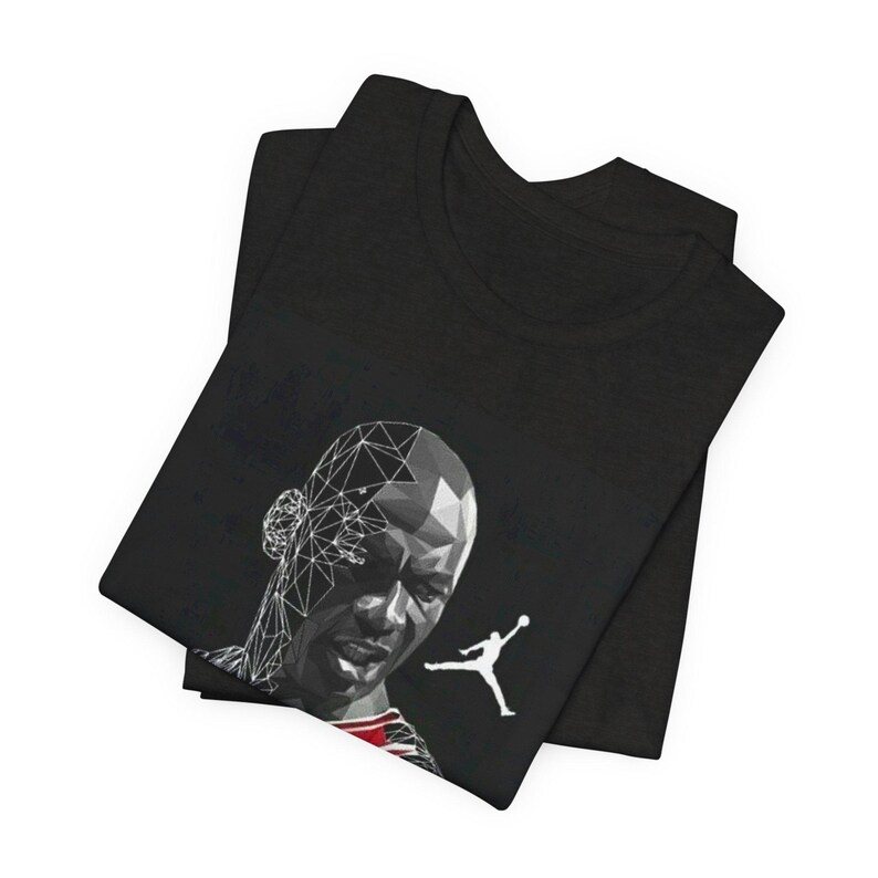 Michael Jordan T-shirt Iconic 23 Jersey Graphic Tee NBA Legend Apparel ...