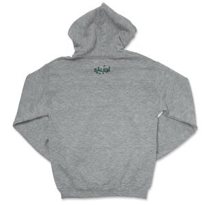Salem Collegiate Green Logo Grey Gray Hoodie - S4LEM Witch House - Etsy