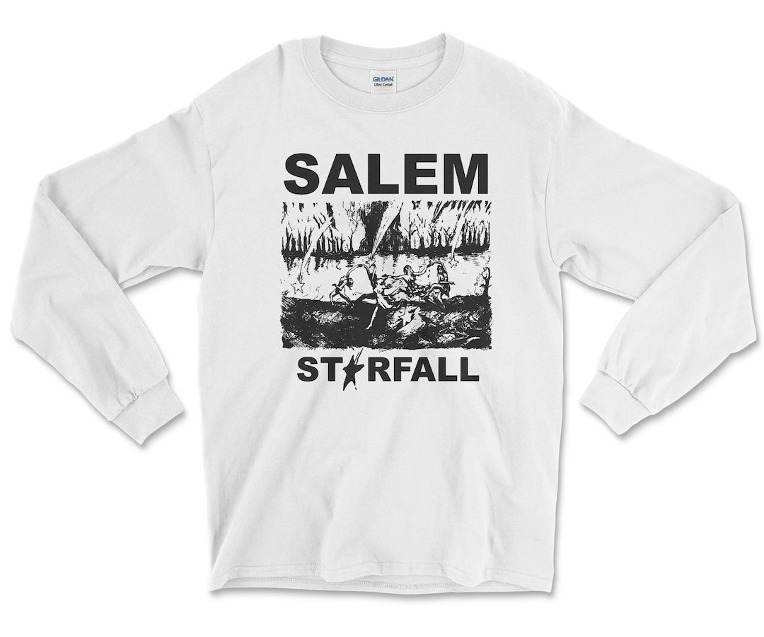 Salem Starfall Long Sleeve White T-shirt Tee Shirt - S4LEM Witch House ...