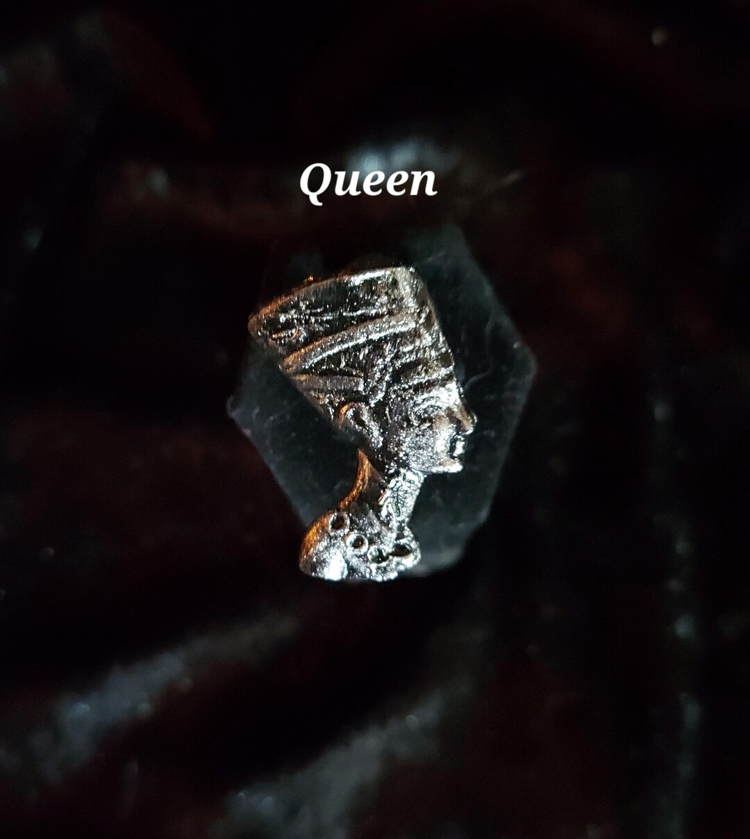 Powerful Nefertiti Ring. Silver Painted. Adjustable. Special Holiday ...