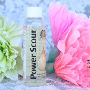 UNICORN POWER SCOUR Wool Wash, Raw Wool Detergent, Grease Lanolin ...