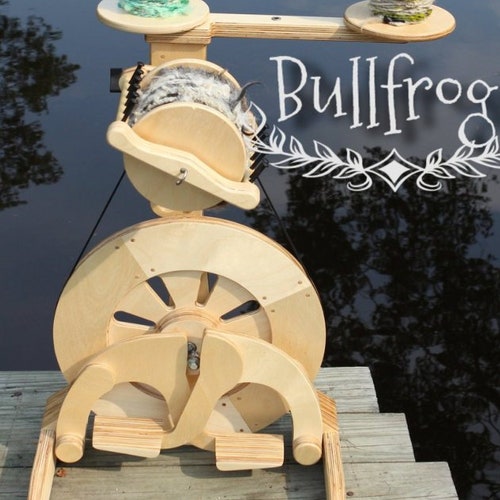Spinolution BULLFROG Spinning Wheel Folding Spinning Wheel - Etsy