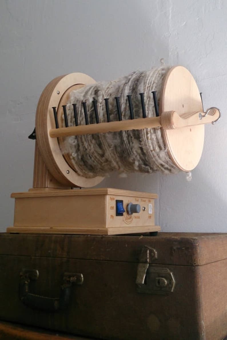 Spinolution FIREFLY Electric Travel Portable Spinning Wheel - Etsy UK