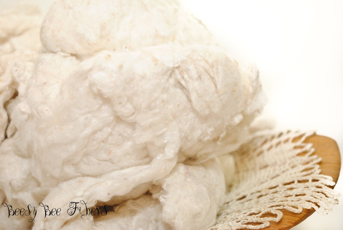 SILK NOIL Undyed Silk Noil for Carding Dyeing Spinning - Etsy