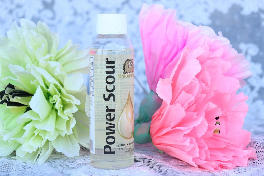 UNICORN POWER SCOUR Wool Wash, Raw Wool Detergent, Grease Lanolin ...