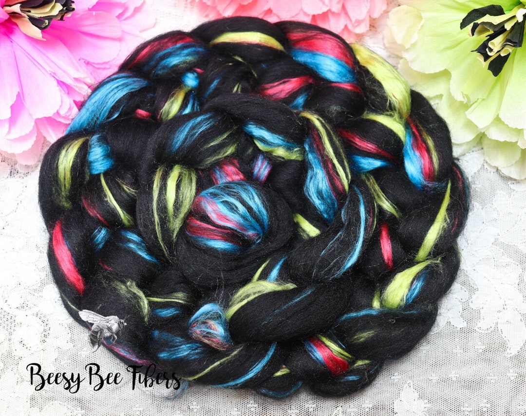 LASER BEAM Merino Wool Roving Signature Custom Blend Combed Top Wool ...