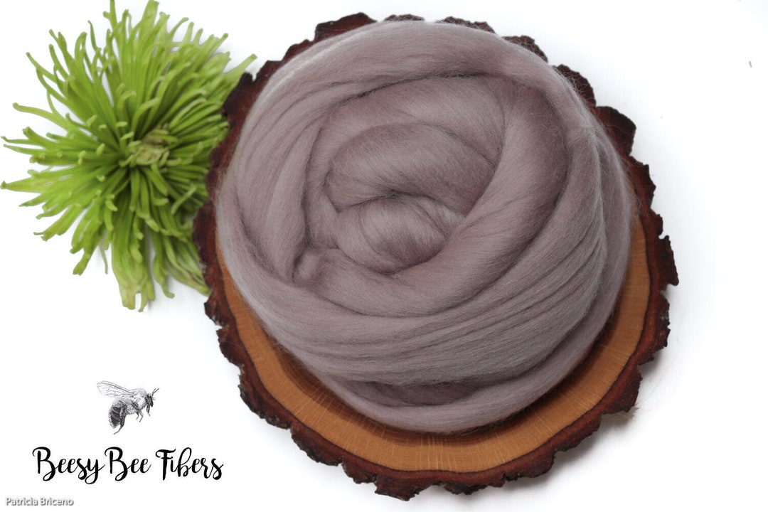 CABBAGE ROSE Merino Wool Roving: Spinning, Felting, Weaving (2 Oz) - Etsy