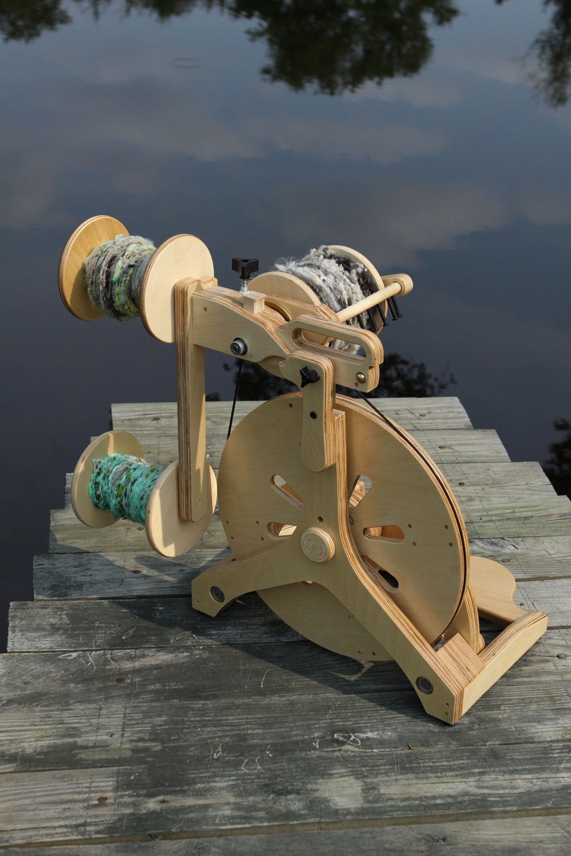 Spinolution Bullfrog Spinning Wheel: Folding Travel Wheel With 3 ...
