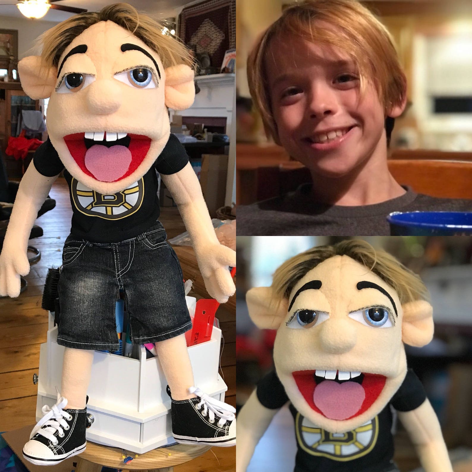 My CHILD Portrait Muppet Puppet Custom Made CHILD Look Alike - Etsy