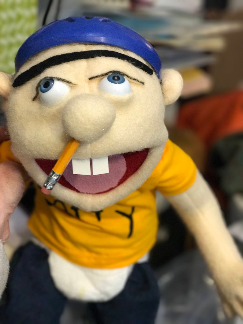 Large Jeffy Jeffy puppet original size. Made in the USA. | Etsy Large Jeffy Jeffy puppet original size. Made in the USA. | Etsy