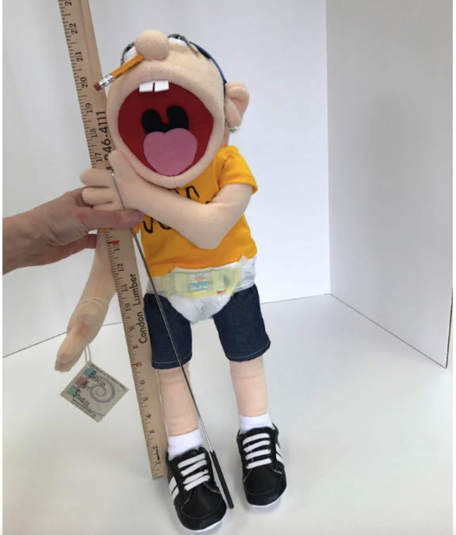 The Original Jeffy Jeffy Puppet From Youtube Movies. Made in - Etsy