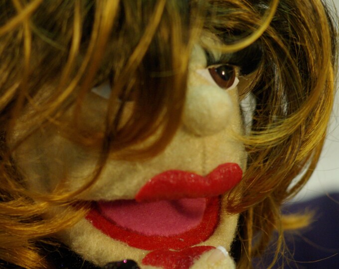 Hand Puppet Muppet Rod Puppet Blond Lady Youtube Movies or to Perform ...