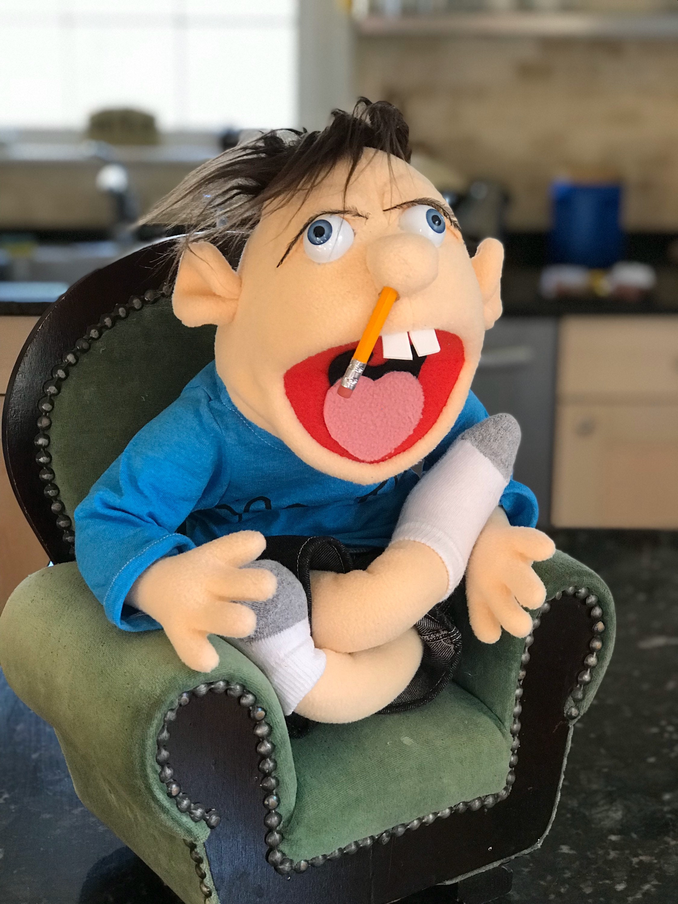 Puppet Shop | Jeffy Jeffy Puppet — Evelinka Puppets - The Original Jeffy