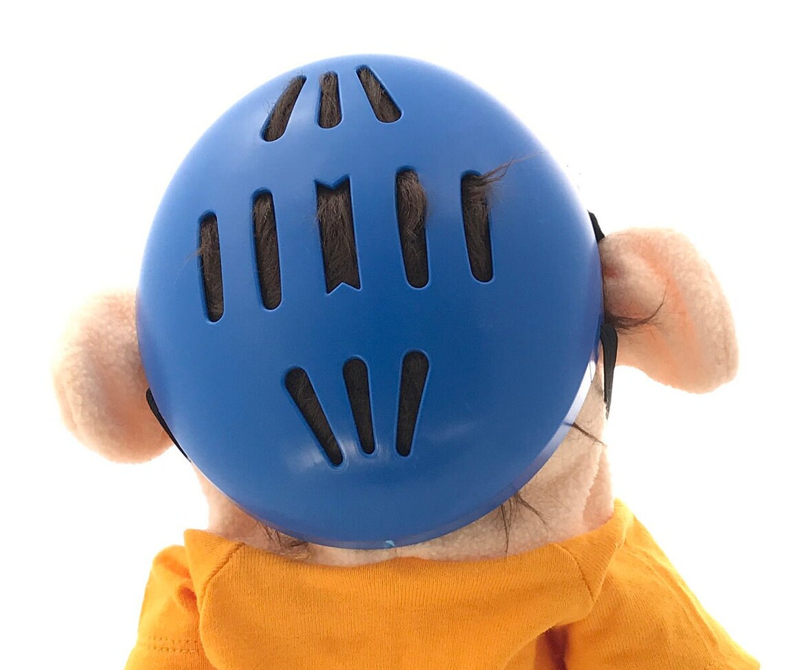 Jeffy Helmet Blue Doll Size Plastic Bicycle Helmet - Etsy UK