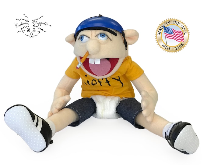 Jeffy Puppet Made in the USA by Evelinka Puppets - Etsy