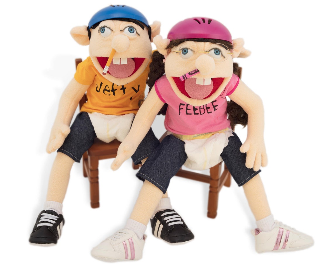 Feebee Jeffy's Sister Puppet From Youtube Movies - Etsy
