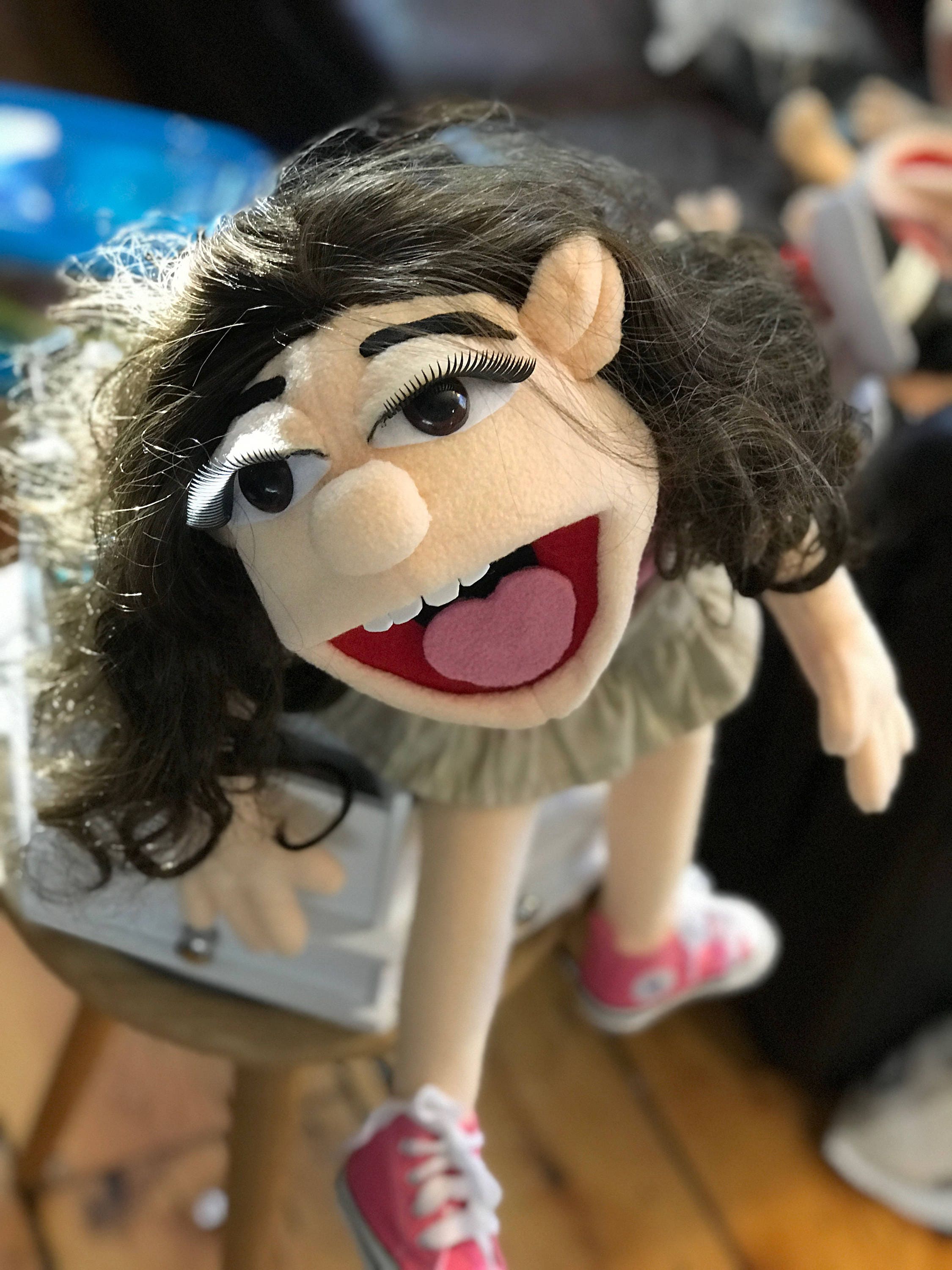 My portrait Muppet Puppet custom made children look alike puppet ...