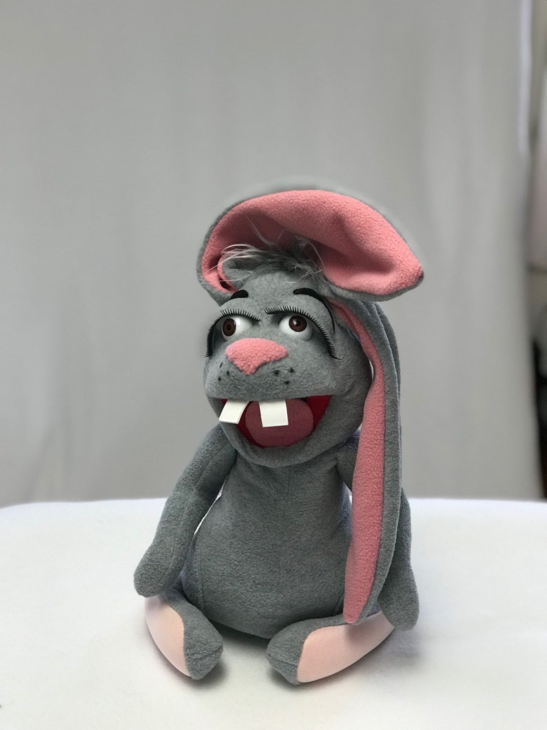 Bunny Rabbit Puppet Youtube Movie. | Etsy