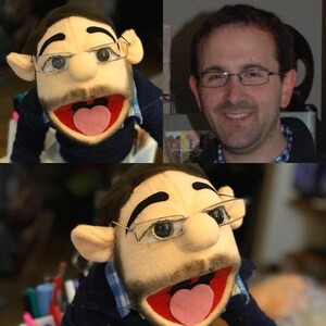 Custom Look Alike Puppet Great Gift for Muppet Lovers and Jeffy Fans ...