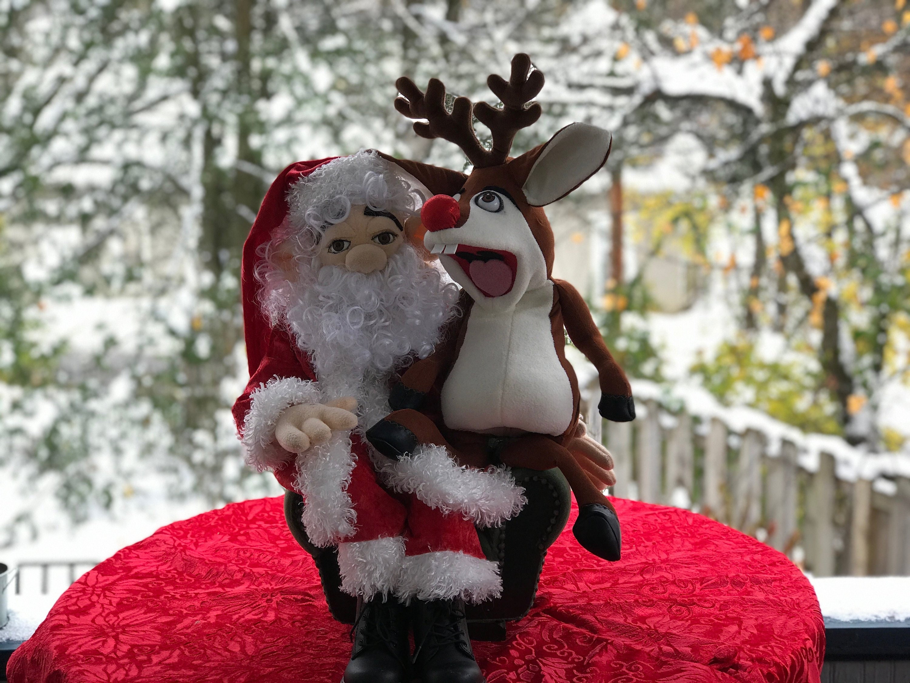 Santa Clause Puppet | Etsy