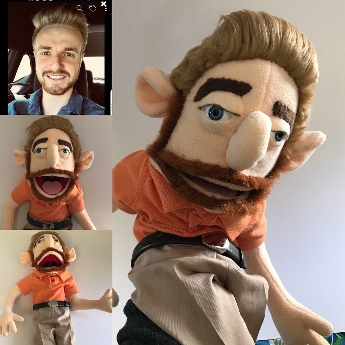 Custom Look Alike Puppet Great Gift for Muppet Lovers and - Etsy
