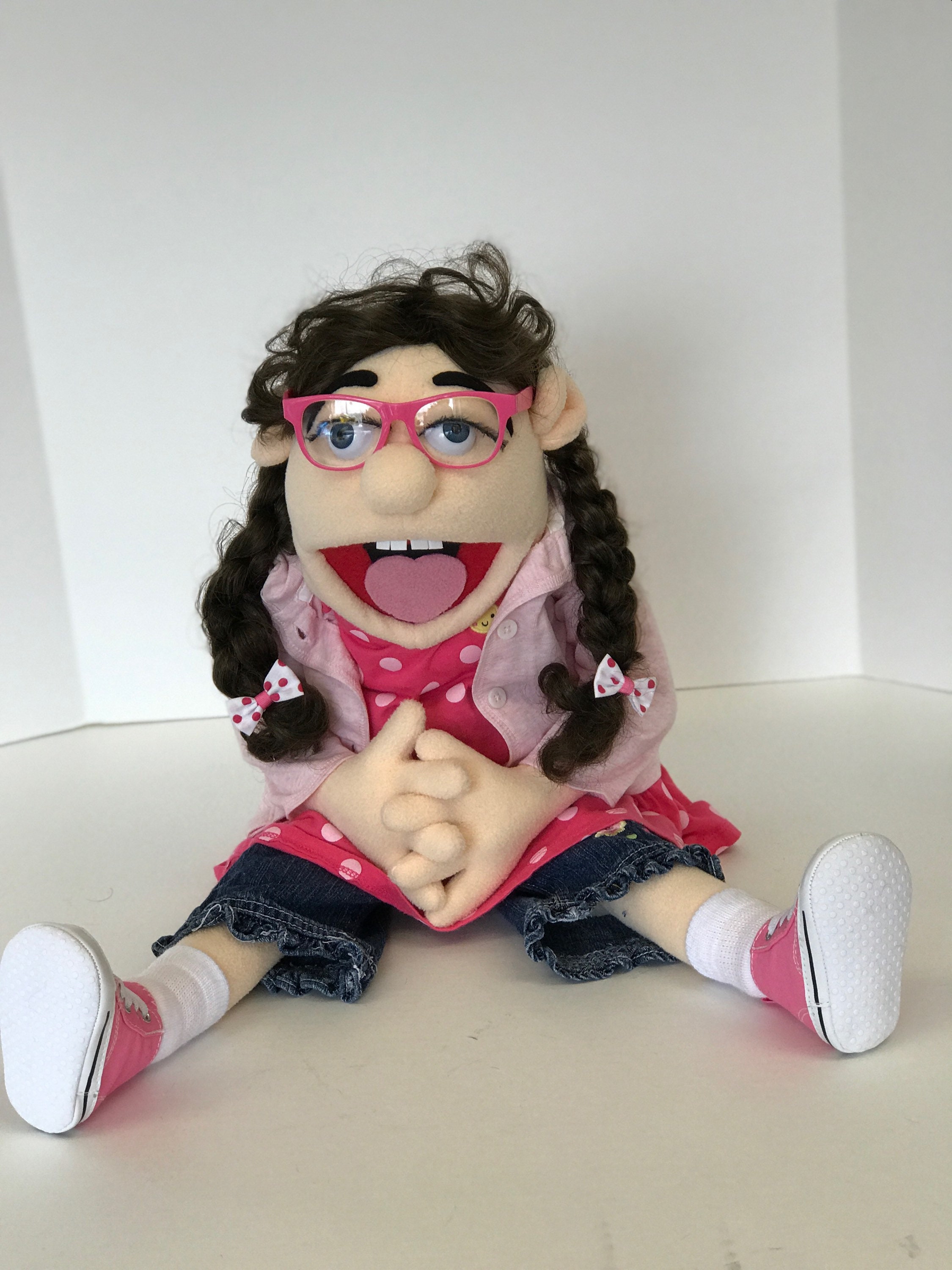 Custom made look alike portrait Muppet Puppet lover gift Hand puppet ...