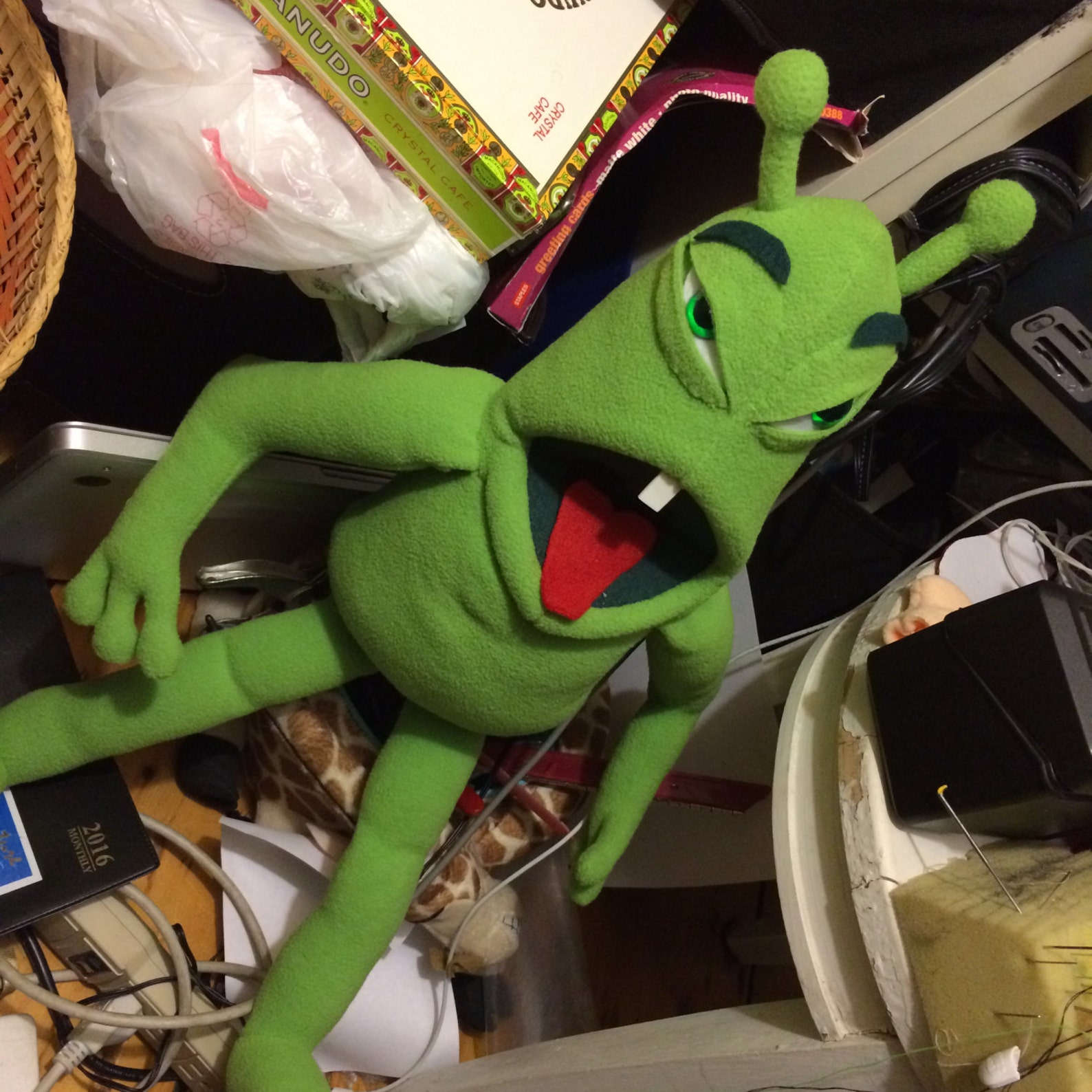 Alien Puppet From Supermarologan Youtube Sml Movie. - Etsy