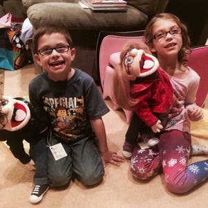 My CHILD Portrait Muppet Puppet Custom Made CHILD Look Alike Puppet. - Etsy