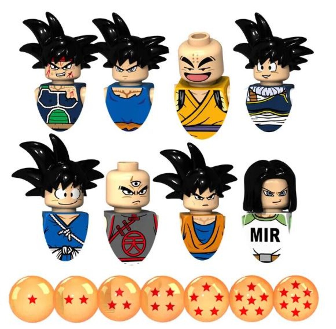 Lego Dragon Ball Z Blocks Minifigures Custom Toys Toys - Etsy