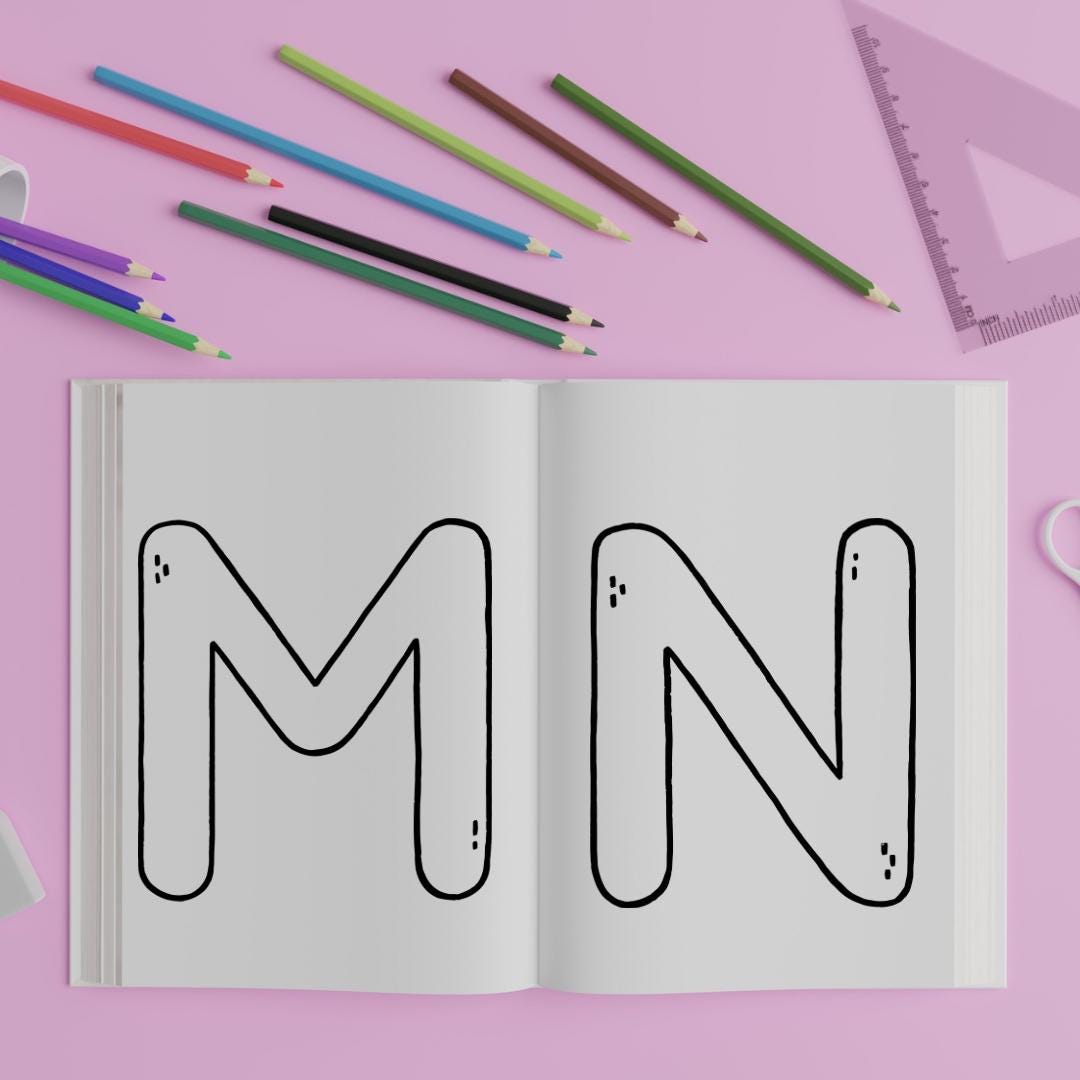 Childrens Coloring Pages, Alphabet Coloring Pages, Abc, Educational ...